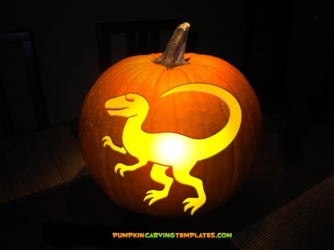 PUMPKIN CARVING TEMPLATE Stencil Instant Digital Download Print at Home ...