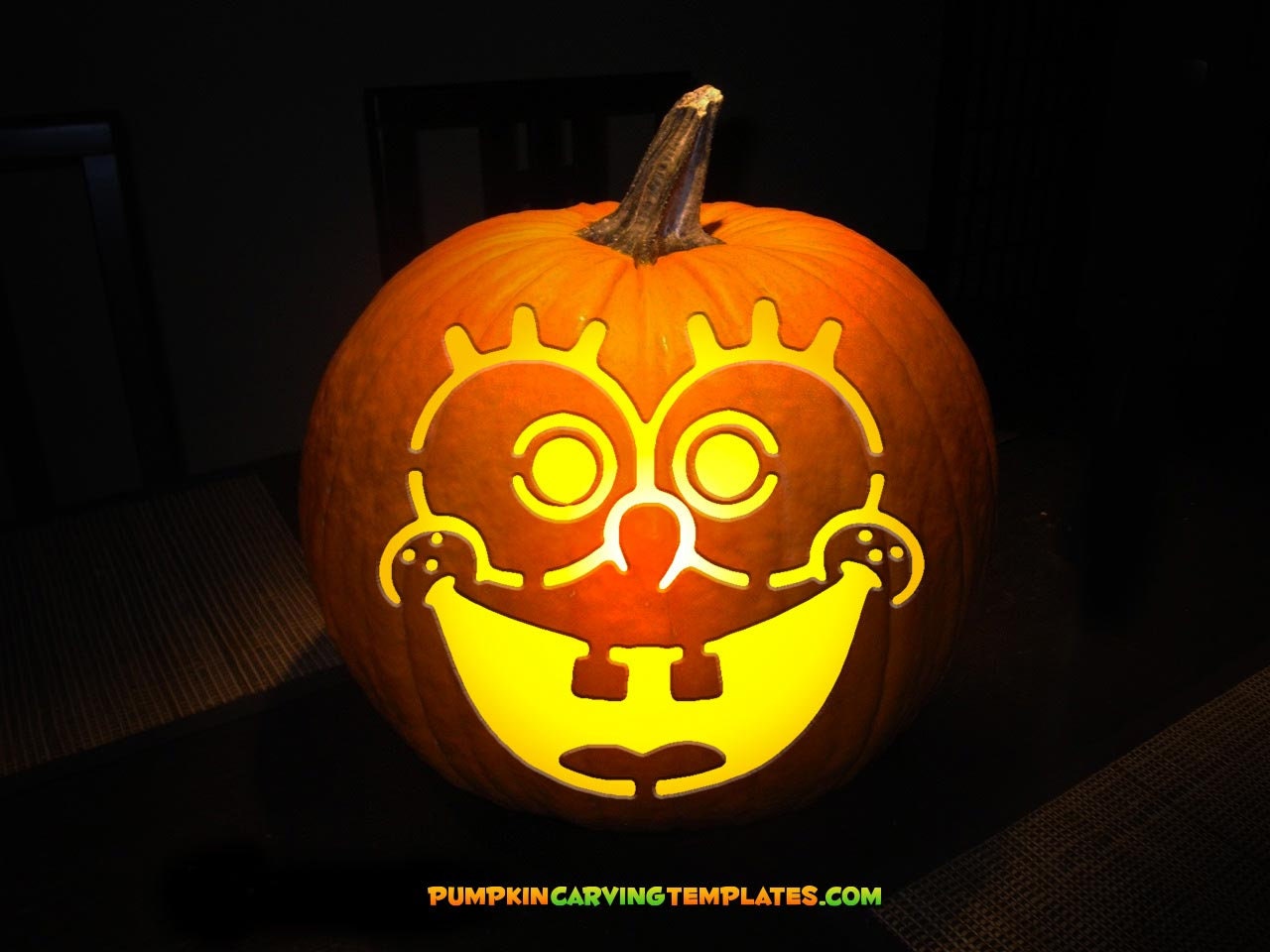 Spongebob Pumpkin Carving