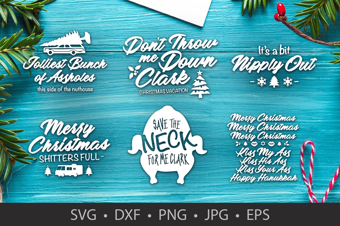 National Lampoon's Christmas Vacation Bundle Digital Dl Cricut Cameo ...