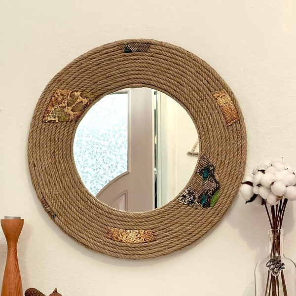 Rope Mirror - Etsy