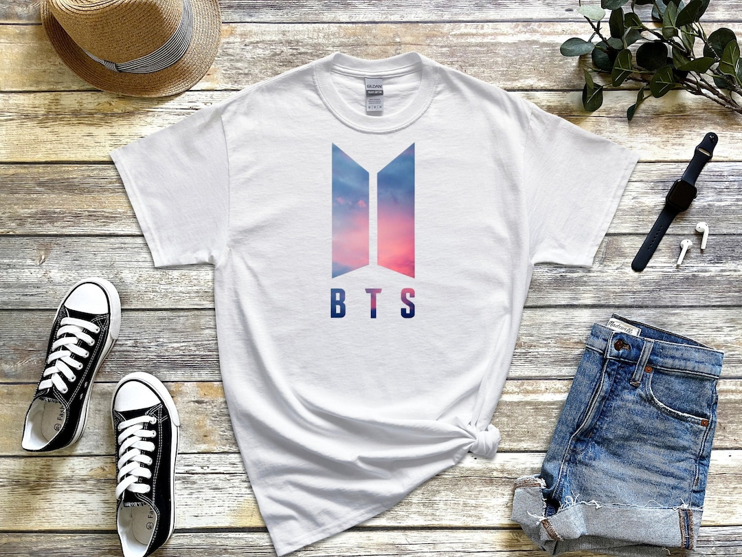 BTS Logo Shirt BTS Merch BTS Tshirt Bts Shirt B21 Shirt - Etsy
