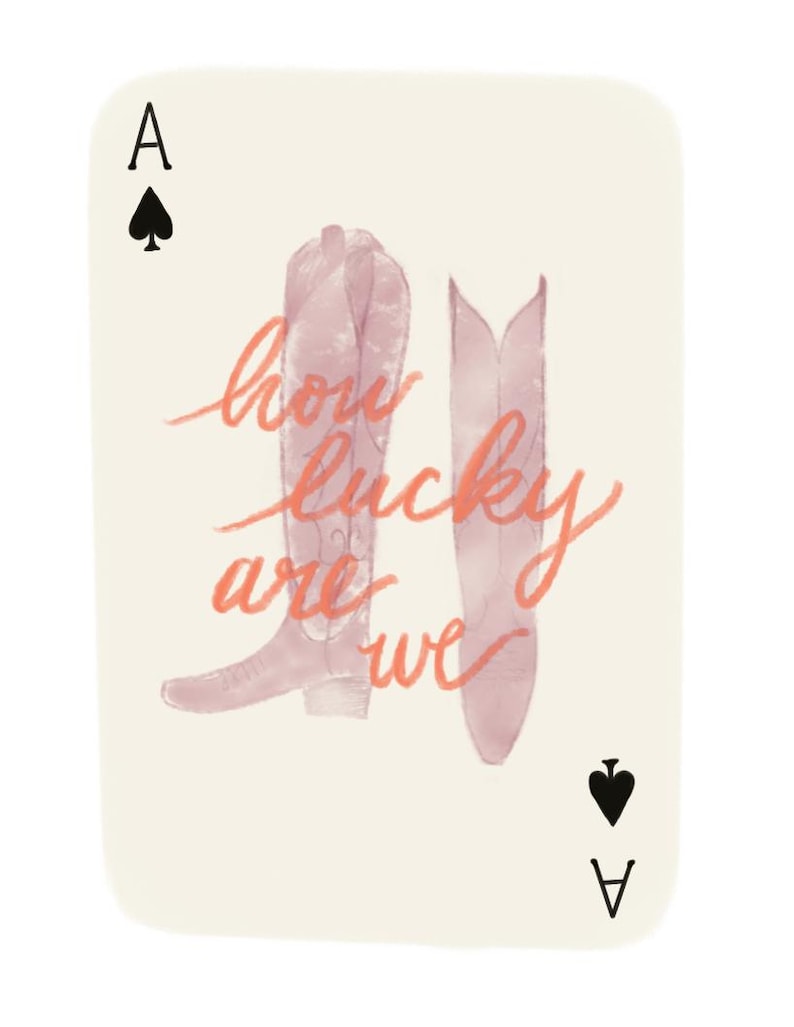 How Lucky Are We Digital Download - Etsy