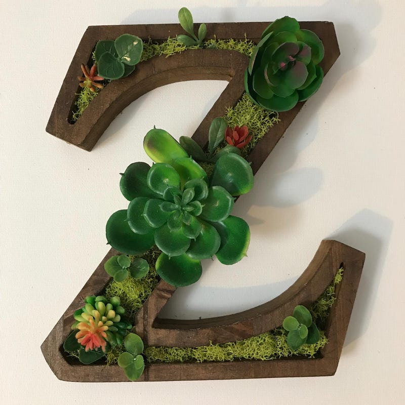 Rustic Letter Wall Decor - Etsy