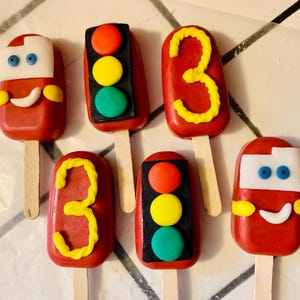 Cars Themed Cakesicles - Etsy