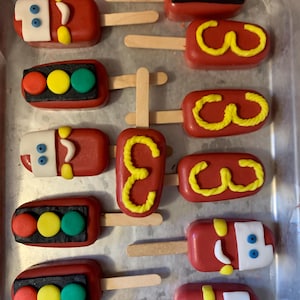 Cars Themed Cakesicles - Etsy