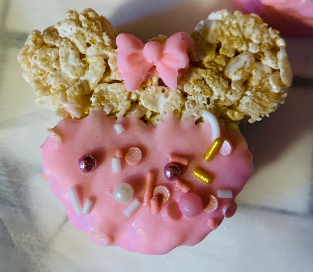 Minnie Mouse Rice Krispie Treats - Etsy