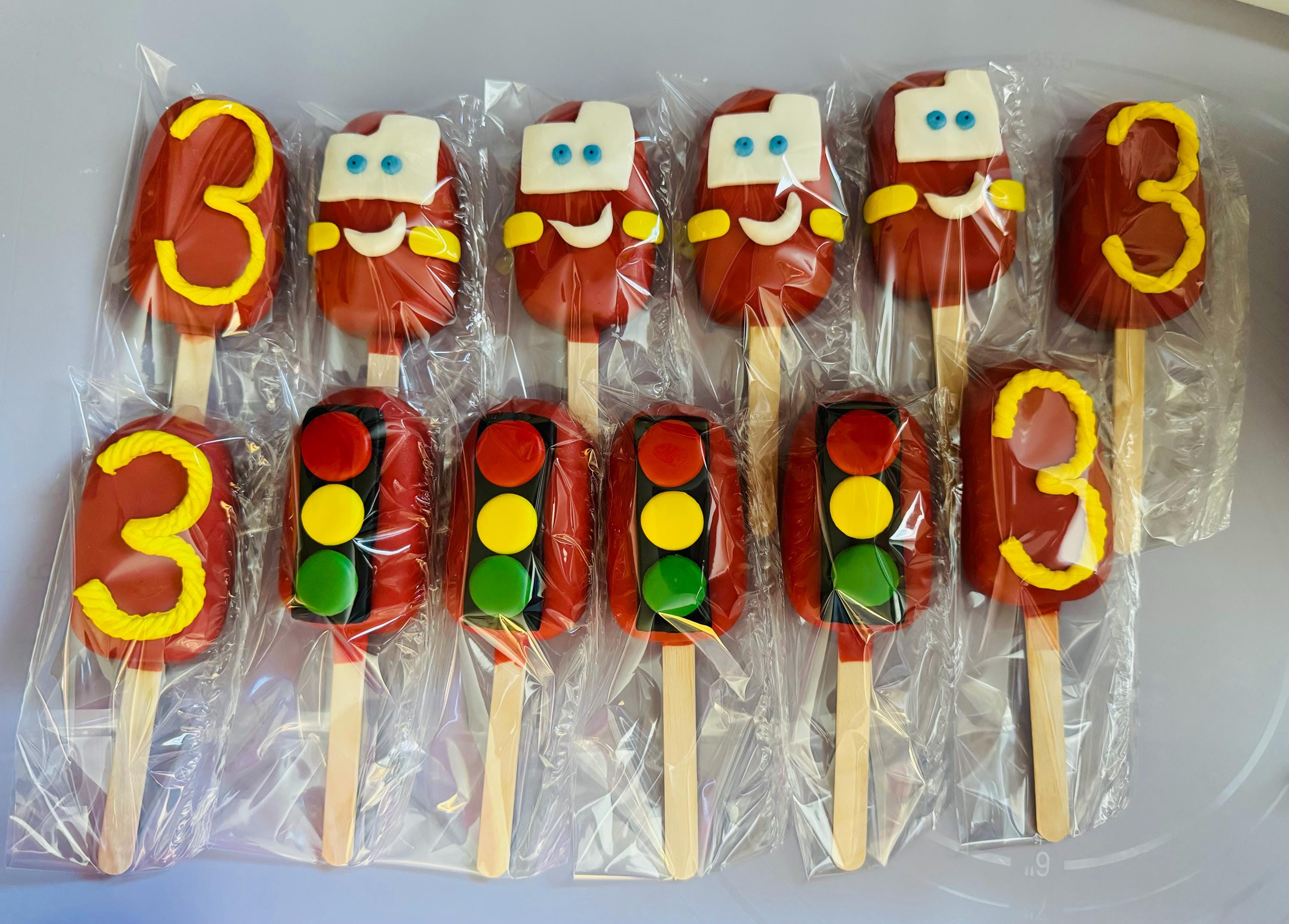 Cars Themed Cakesicles - Etsy
