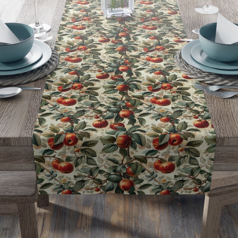 Apple Table Runner Patterns - Etsy