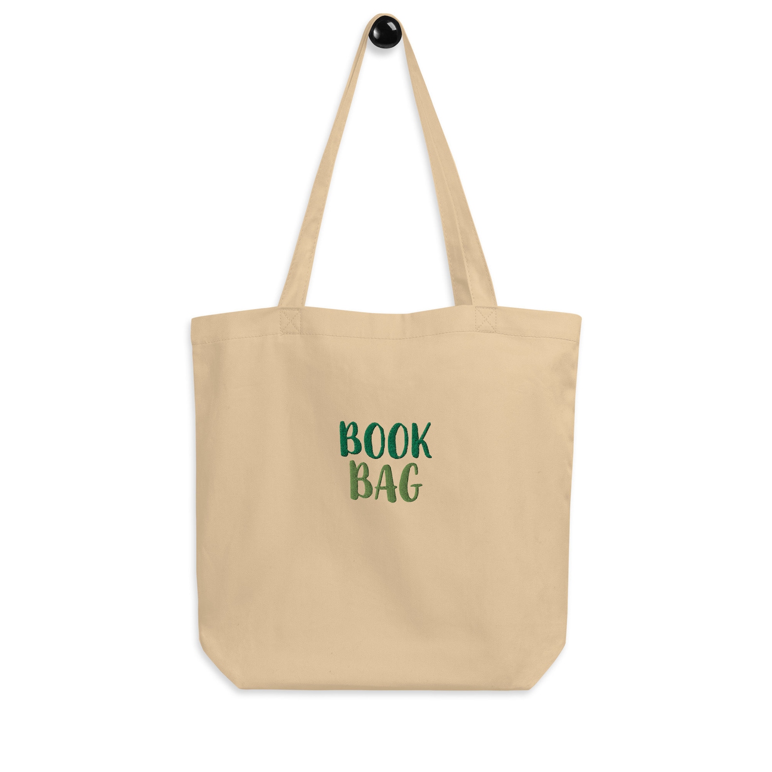 Embroidered Book Bag Tote Bag Cute Book Bag Library Book - Etsy