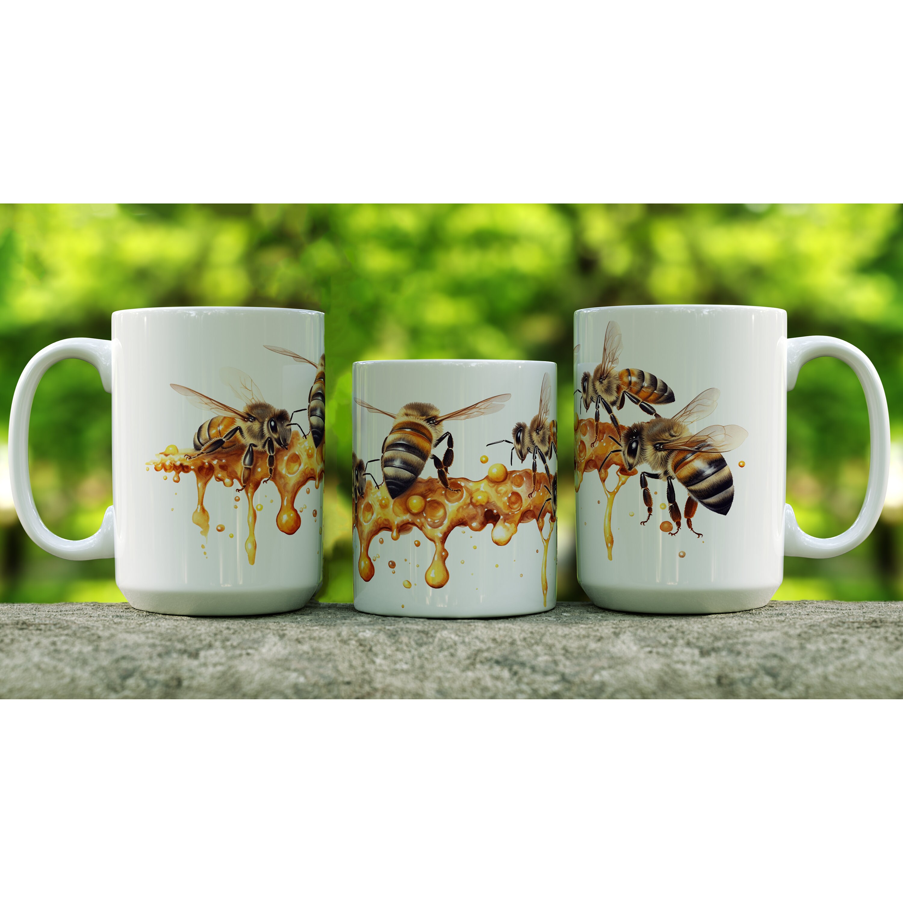 Bees Mug Honey Bees Coffee Mug Honey Bee Mug Bee Cup Bee - Etsy
