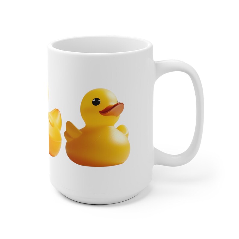 Rubber Ducks Coffee Mug, Rubber Ducky Mug, Yellow Duck Mug, Rubber ...