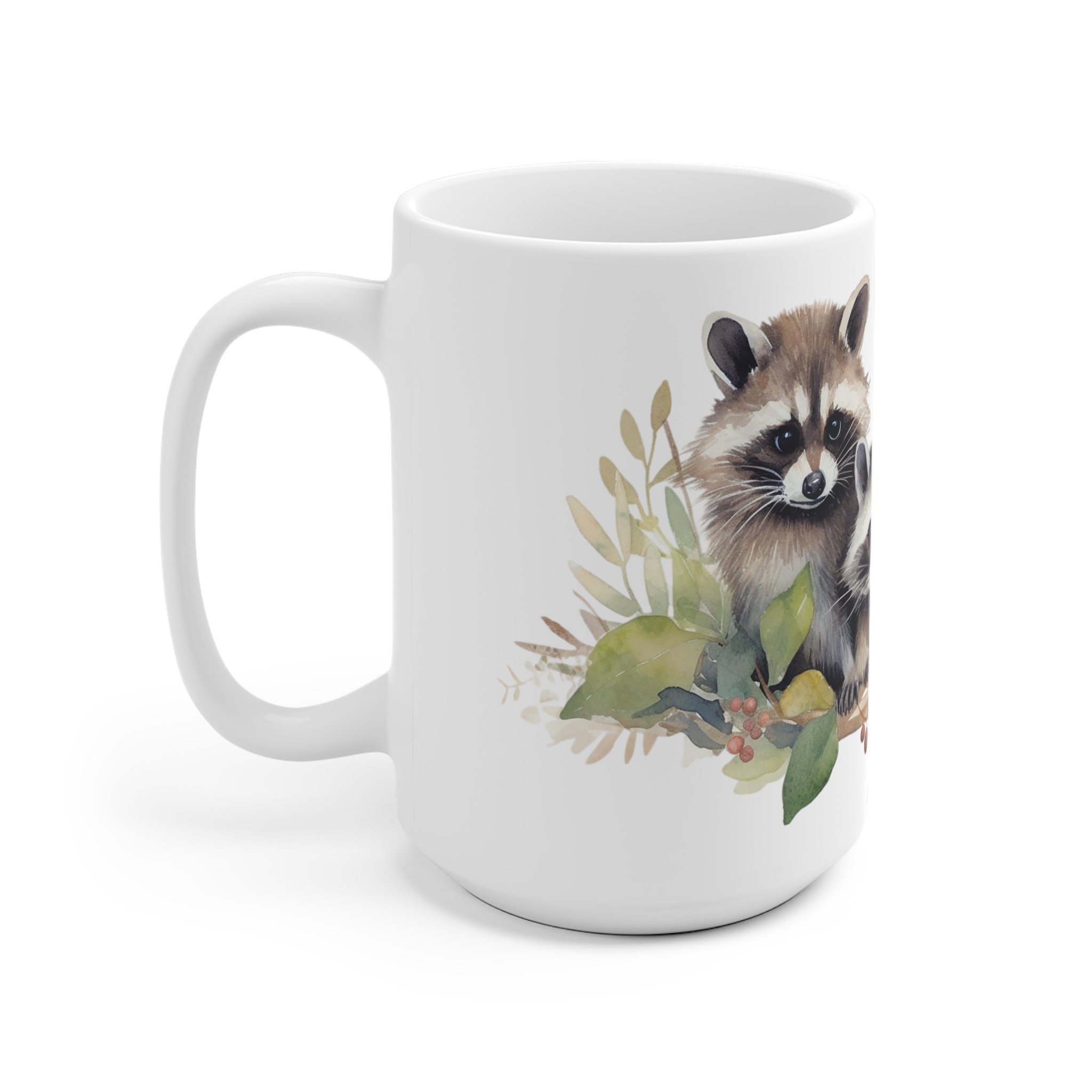Cute Raccoons Mug, Raccoon Coffee Mug, Raccoons Mug, Raccoons Cup ...
