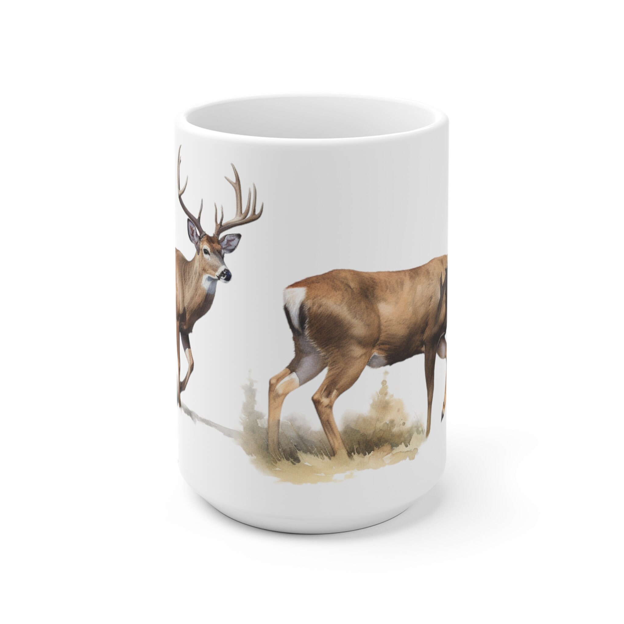 Deer Coffee Mug | Animal Coffee Mug | Hunting Mug | Buck Mug | Deer ...