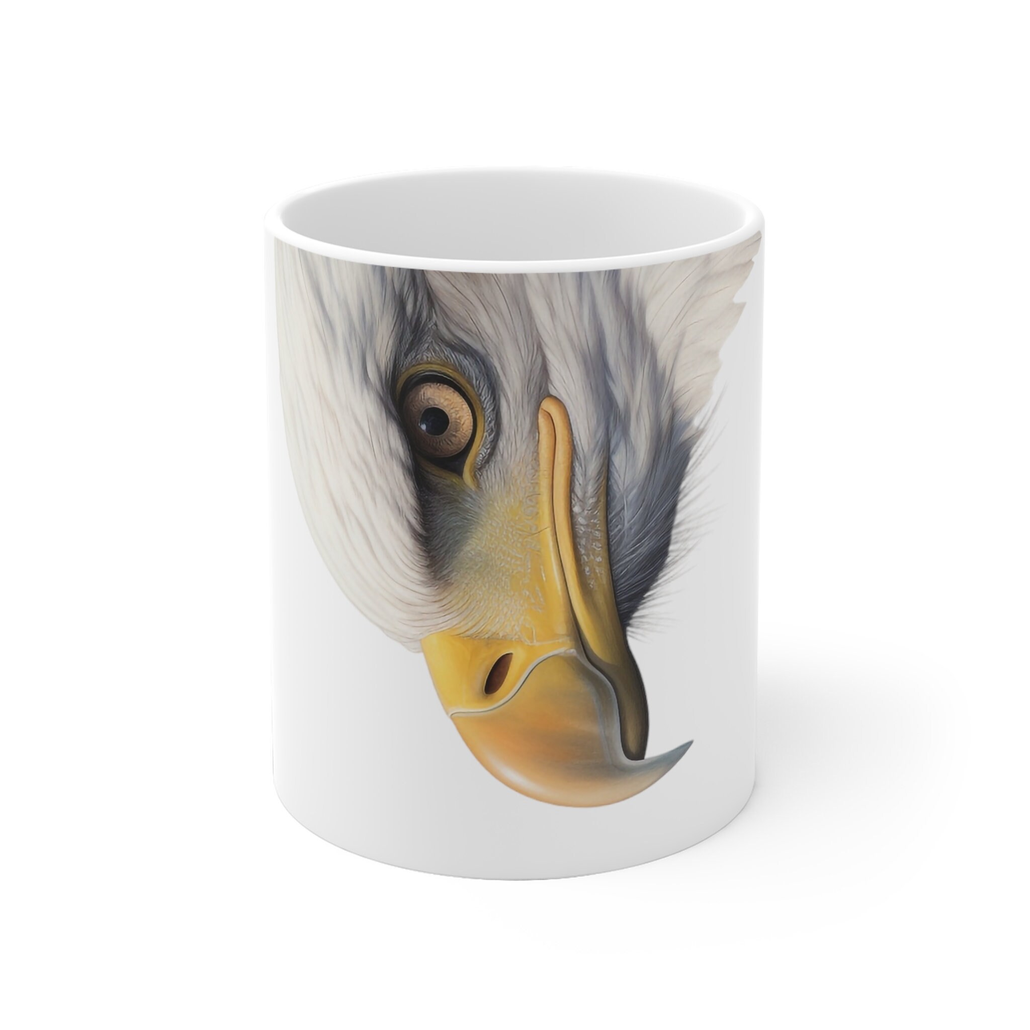 Bald Eagle "animal Face" Mug, Bald Eagle Face Mug, Bald Eagle Coffee ...