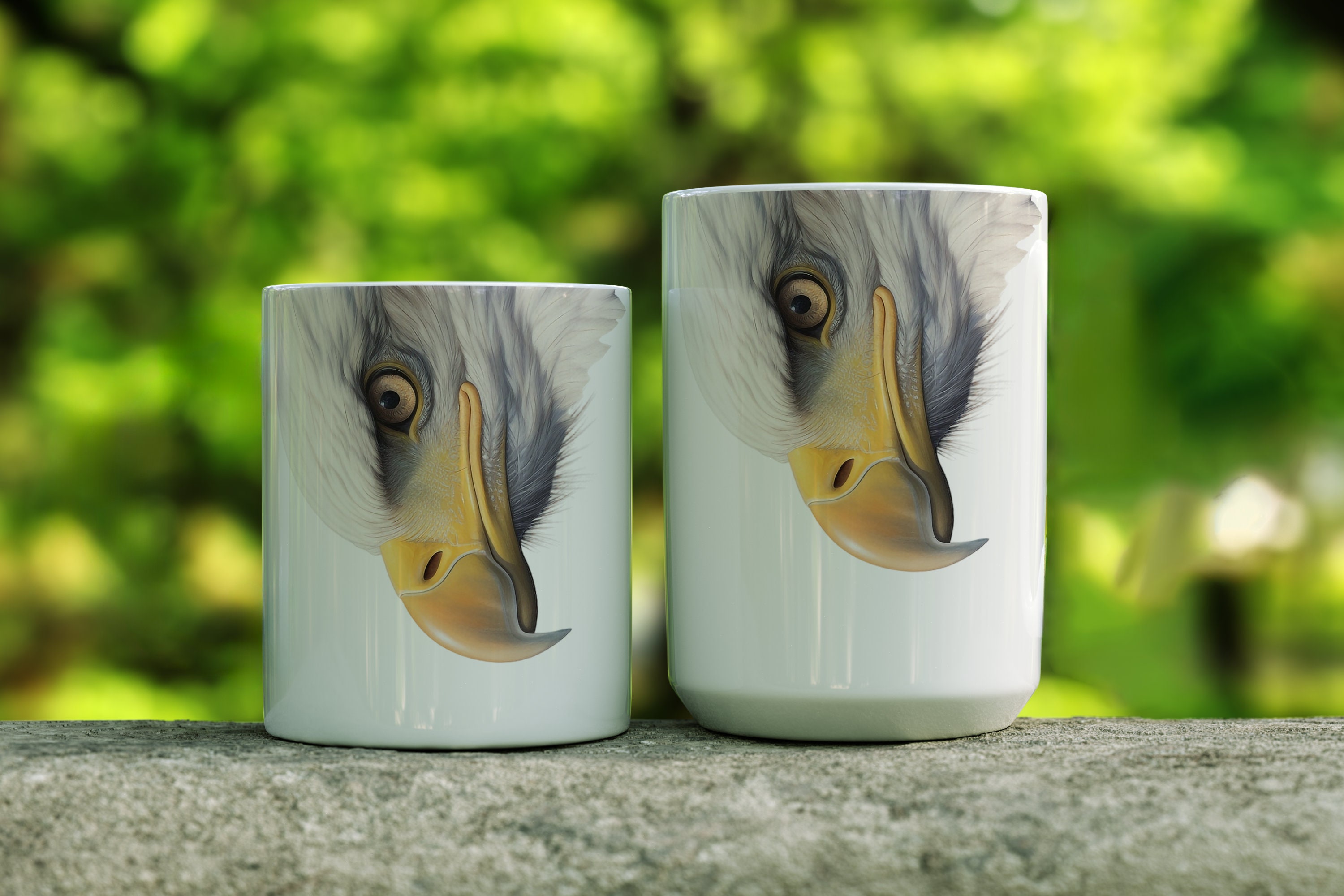 Bald Eagle "animal Face" Mug, Bald Eagle Face Mug, Bald Eagle Coffee ...