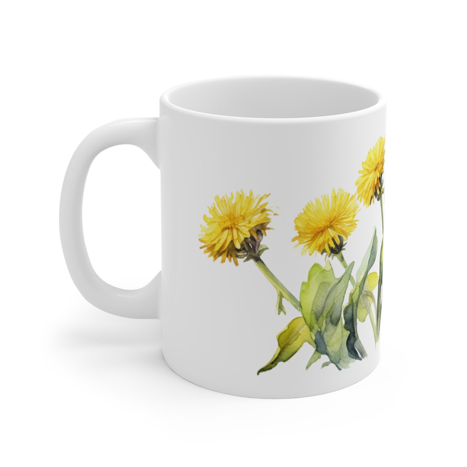 Dandelion Mug, Dandelion Coffee Mug, Dandelion Mug, Dandelion Cup ...