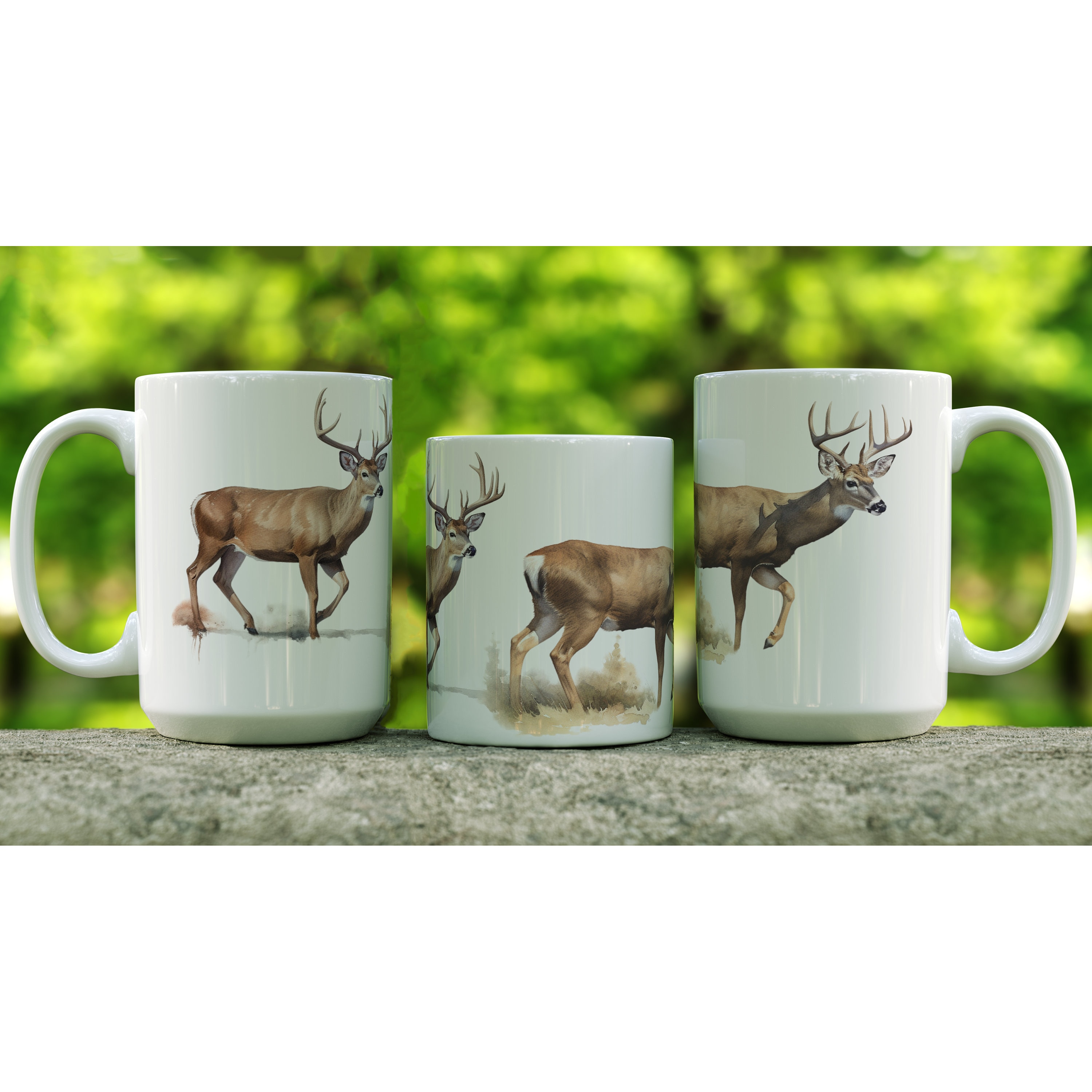 Deer Coffee Mug | Animal Coffee Mug | Hunting Mug | Buck Mug | Deer ...