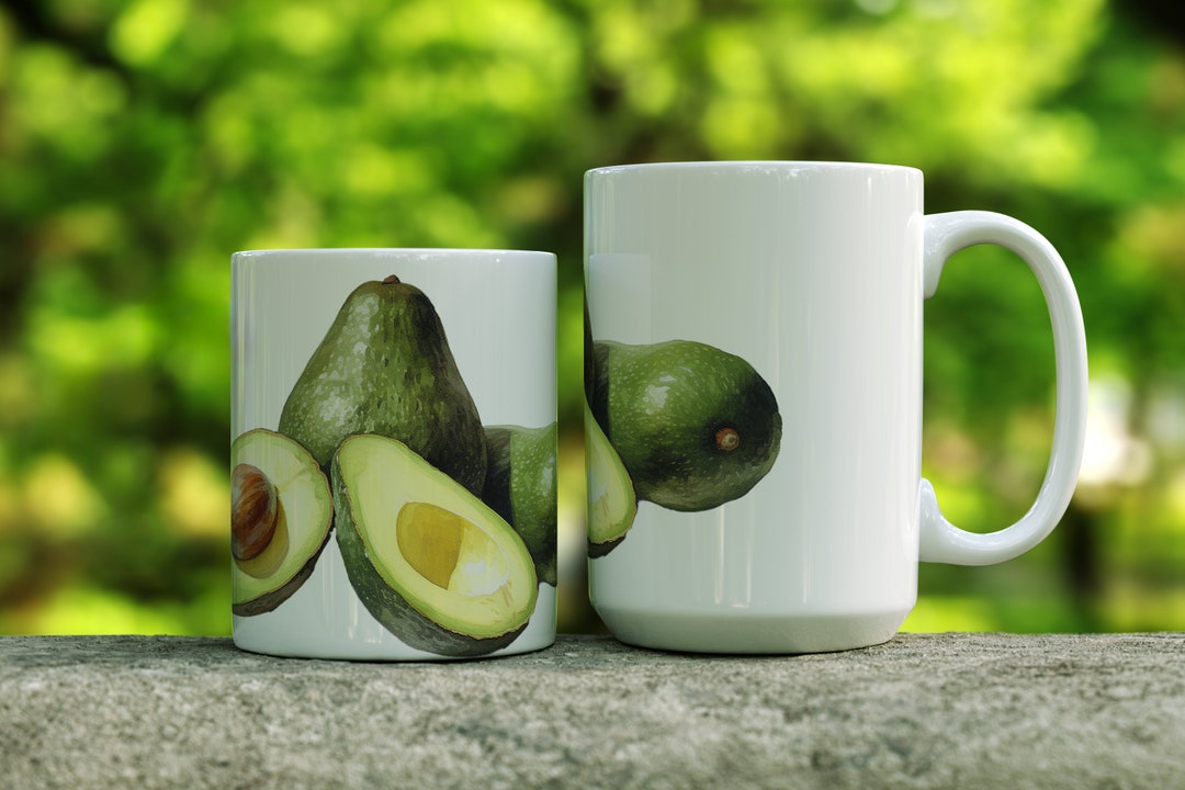 Avocado Coffee Mug | Avocados Coffee Mug | Avocado Mug | Avocados Cup ...