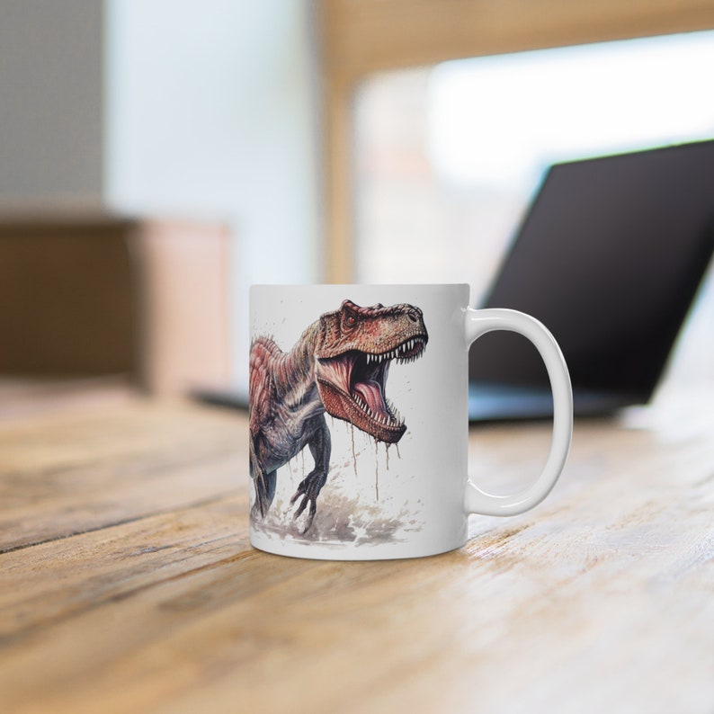 T Rex Mug, Tyrannosaurus Rex Mug, T Rex Coffee Mug, T Rex Cup, T Rex ...
