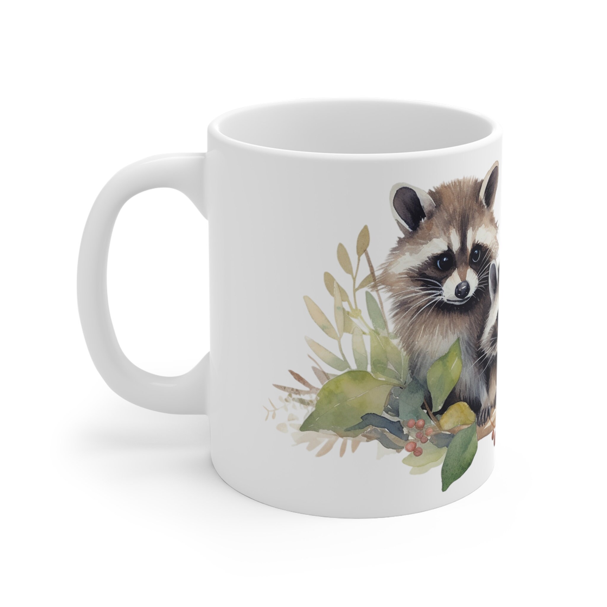 Cute Raccoons Mug, Raccoon Coffee Mug, Raccoons Mug, Raccoons Cup ...
