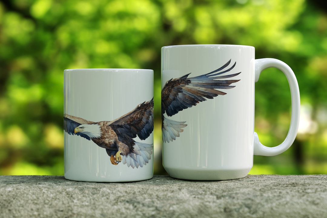 Bald Eagle Mug, Bald Eagle Coffee Mug, Eagle Mug, Eagle Coffee Mug ...