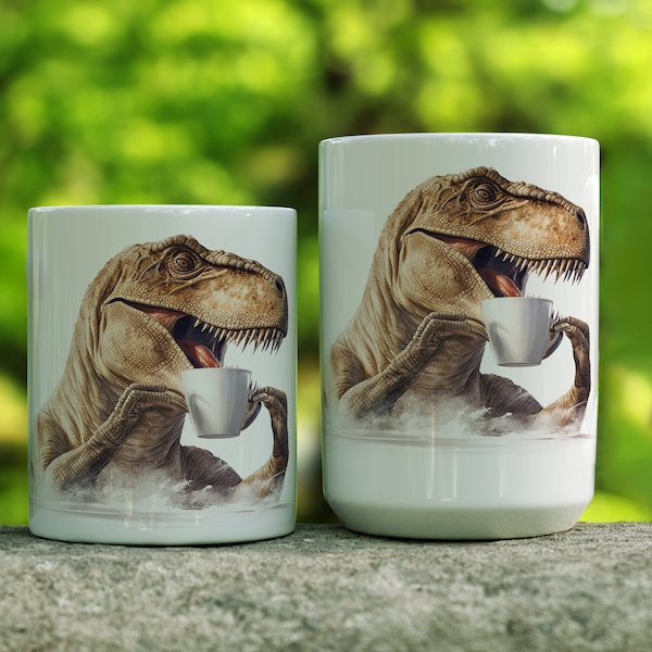 Tea Rex - Etsy