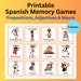 Español Bingo Game Printable, Spanish Bingo, Spanish Basics, Spanish ...