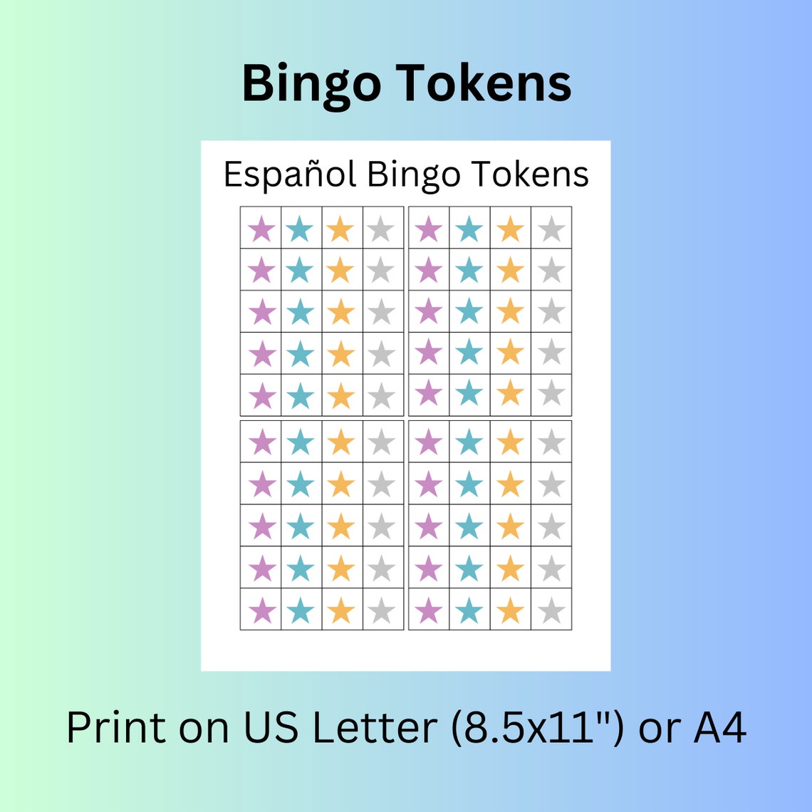 Español Bingo Game Printable, Spanish Bingo, Spanish Basics, Spanish ...