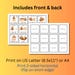 Spanish Memory Games Printable, Spanish Learning, Spanish Game for ...