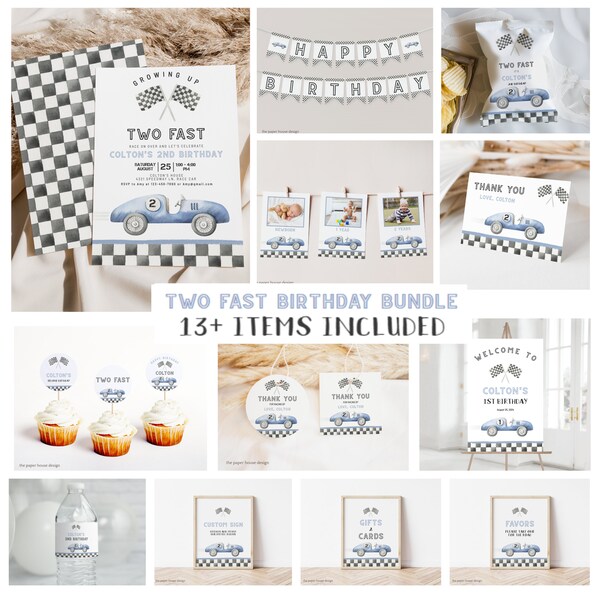 Two Fast Birthday Welcome Sign - Etsy