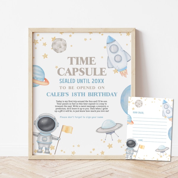 1st Birthday Time Capsule Box - Etsy