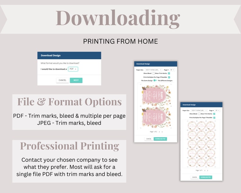 Wildflower 1st Birthday Party Decor Chip Bag Muted Pink Boho Girls ...