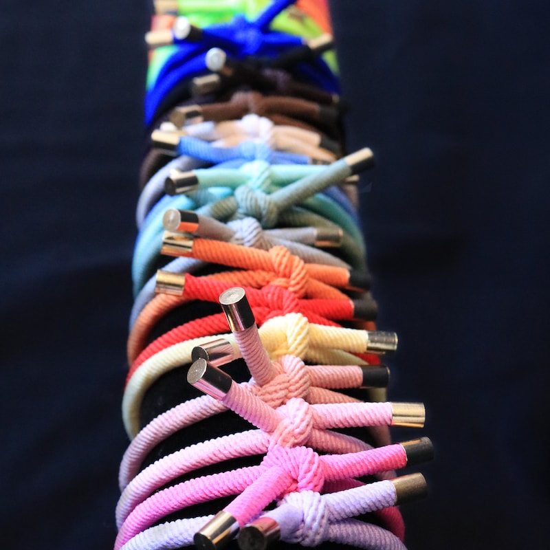 Hair Tie Bracelet - Etsy