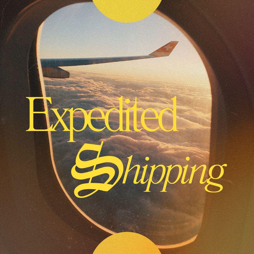 Expedite Shipping + Rush Fee's - Etsy