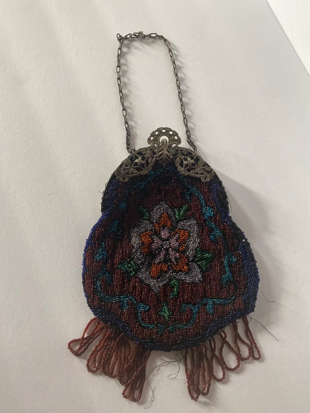 Victorian Era Beaded Purse - Etsy