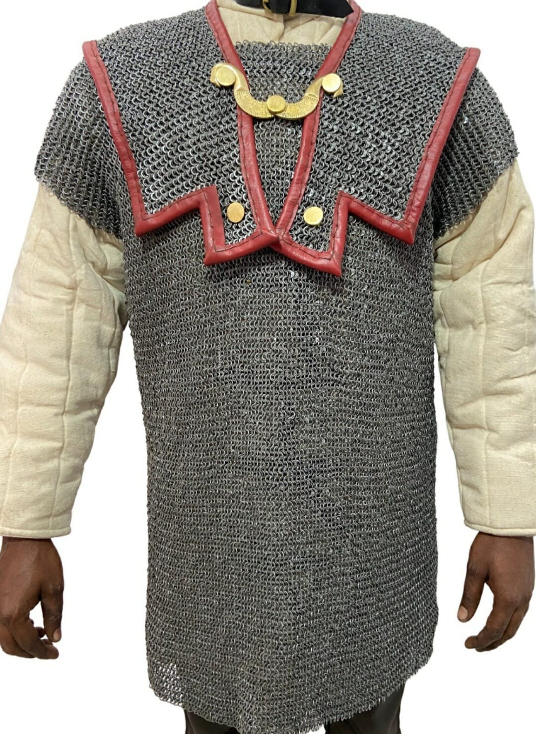 Roman Chainmail Lorica Hamata 9 MM Flat Riveted With Flat - Etsy