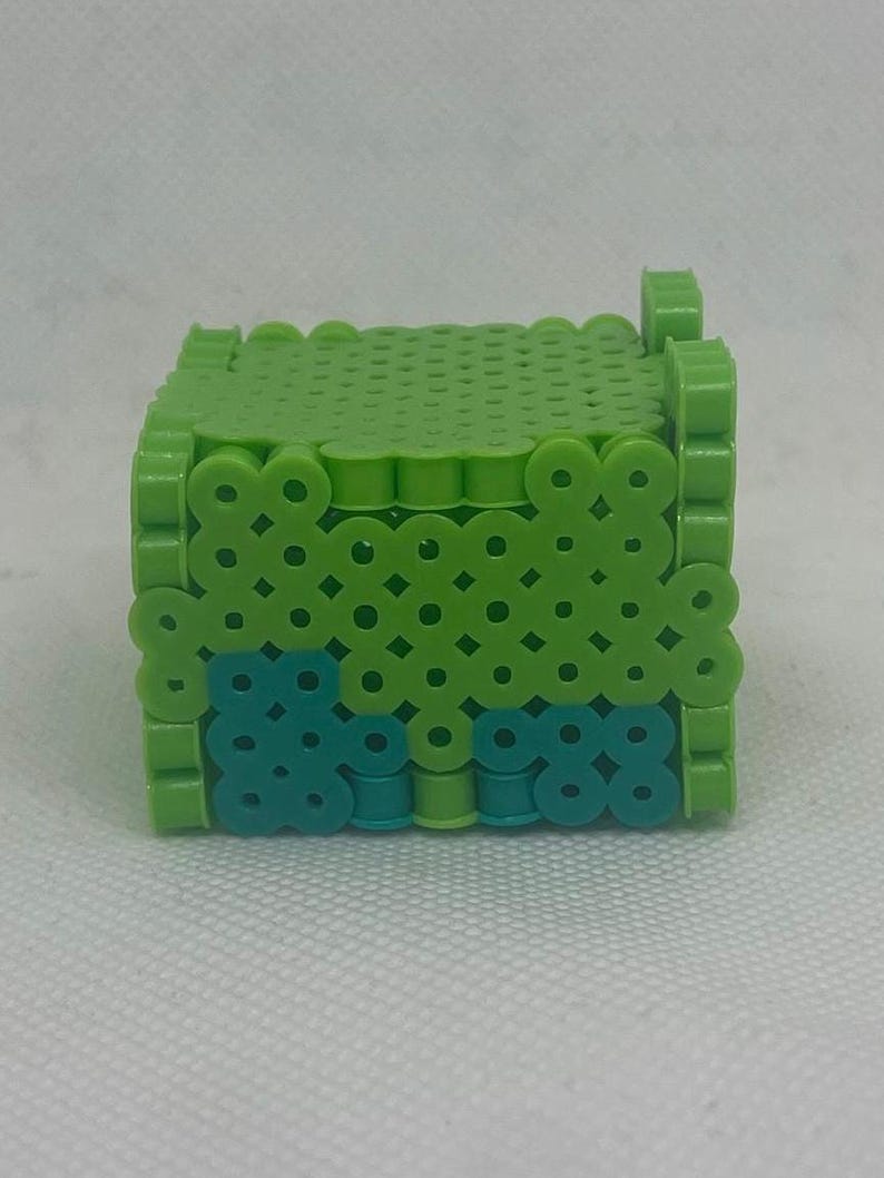 3-D Perler Bead Frog - Etsy
