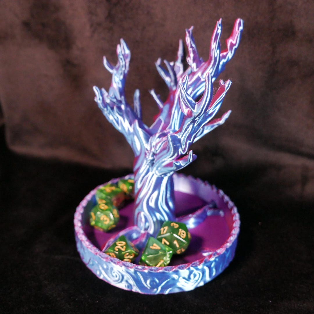 Tree Dice Display Dice Tree Holder Fantasy Dice Display - Etsy