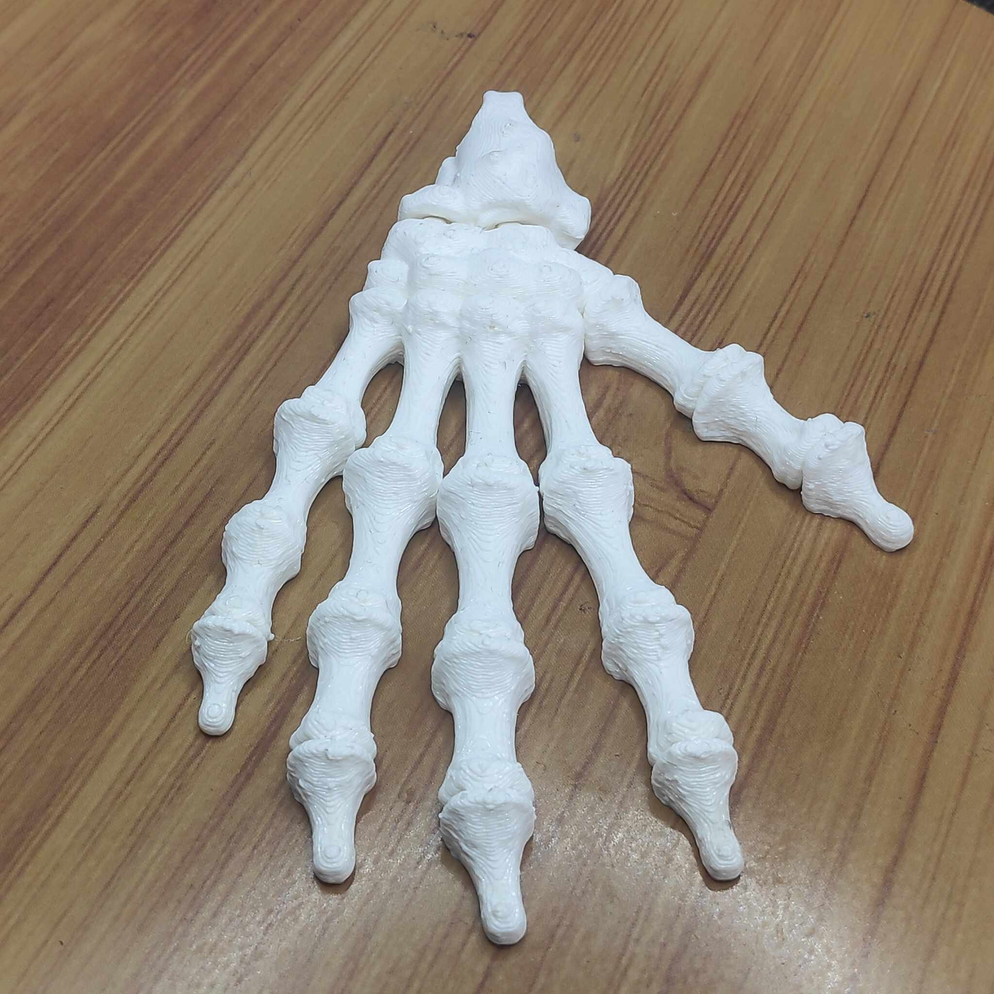 Skeleton Keyring 3d Printed Skeleton Hand Keyring Keychain - Etsy