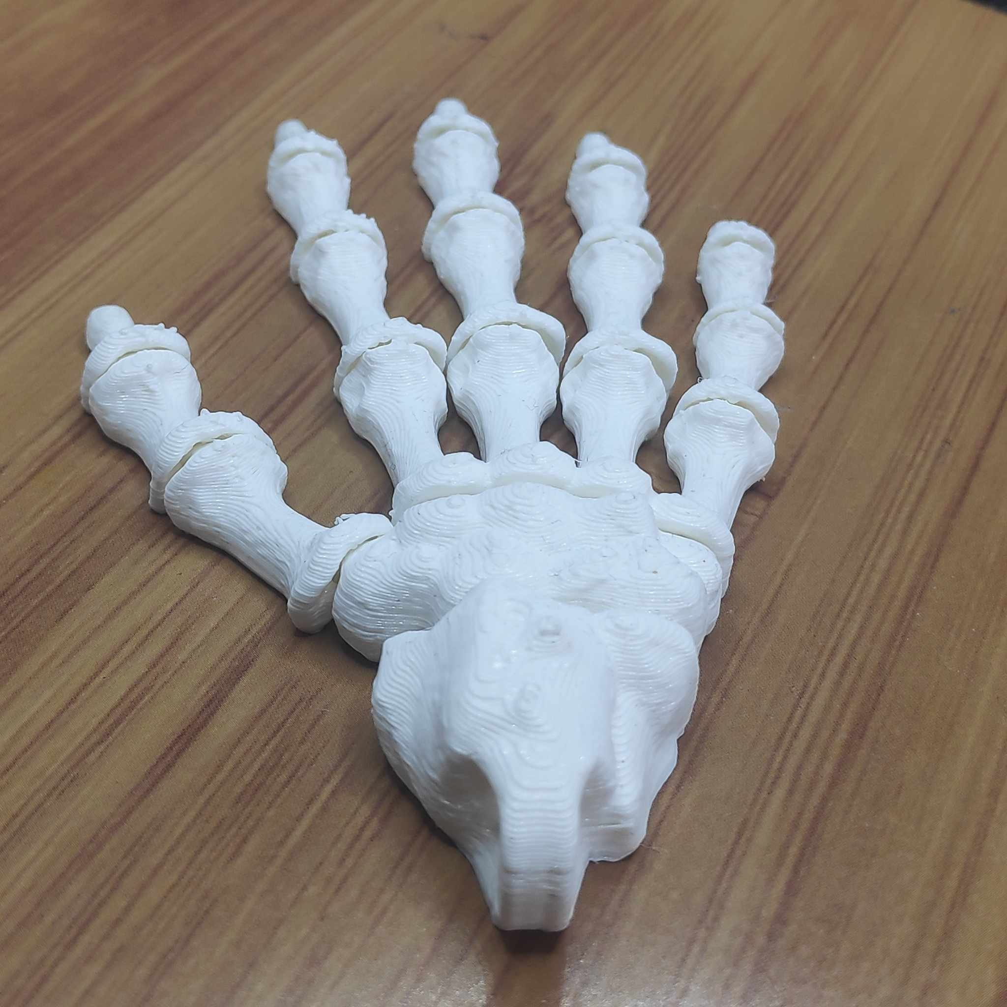 Skeleton Keyring 3d Printed Skeleton Hand Keyring Keychain - Etsy