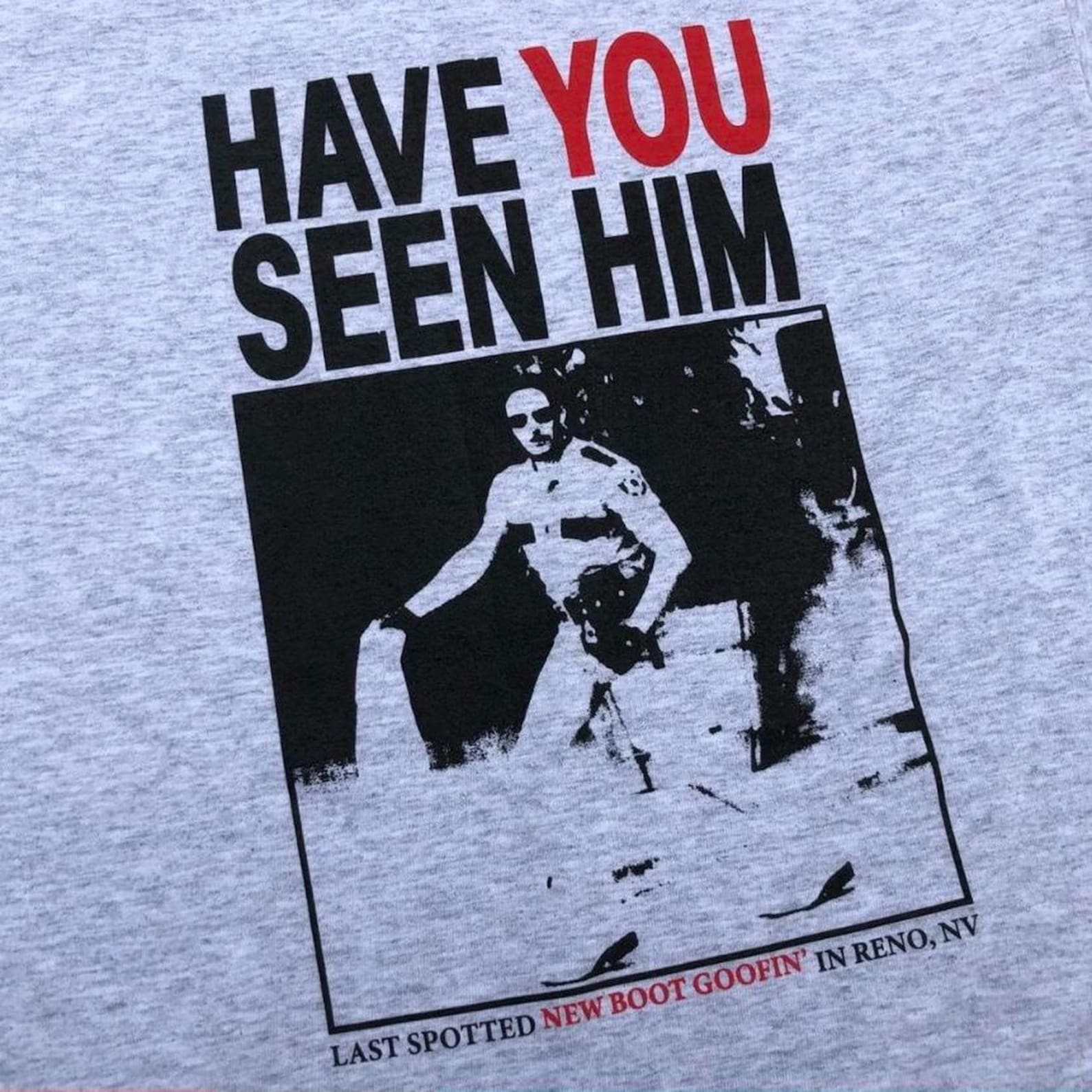 Reno 911 New Boot Goofin Grey Shirts - Etsy