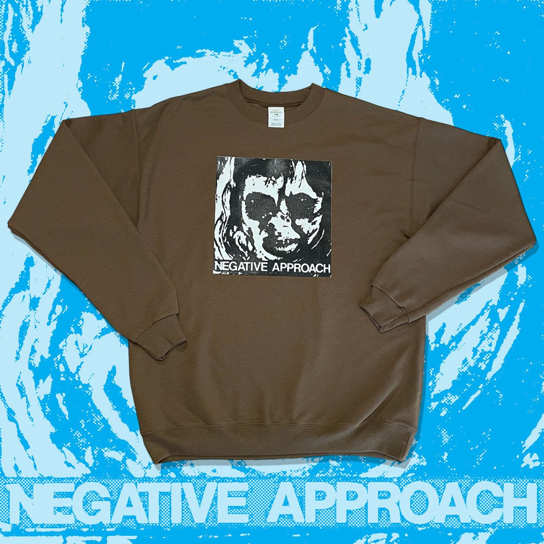 Negative Approach Hardcore Punk Band Sweatshirt - Etsy
