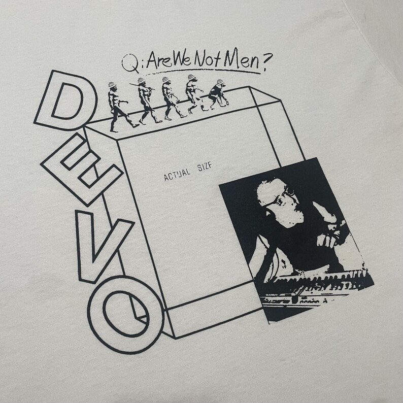 Devo New Wave Punk Band Ringer Tees - Etsy