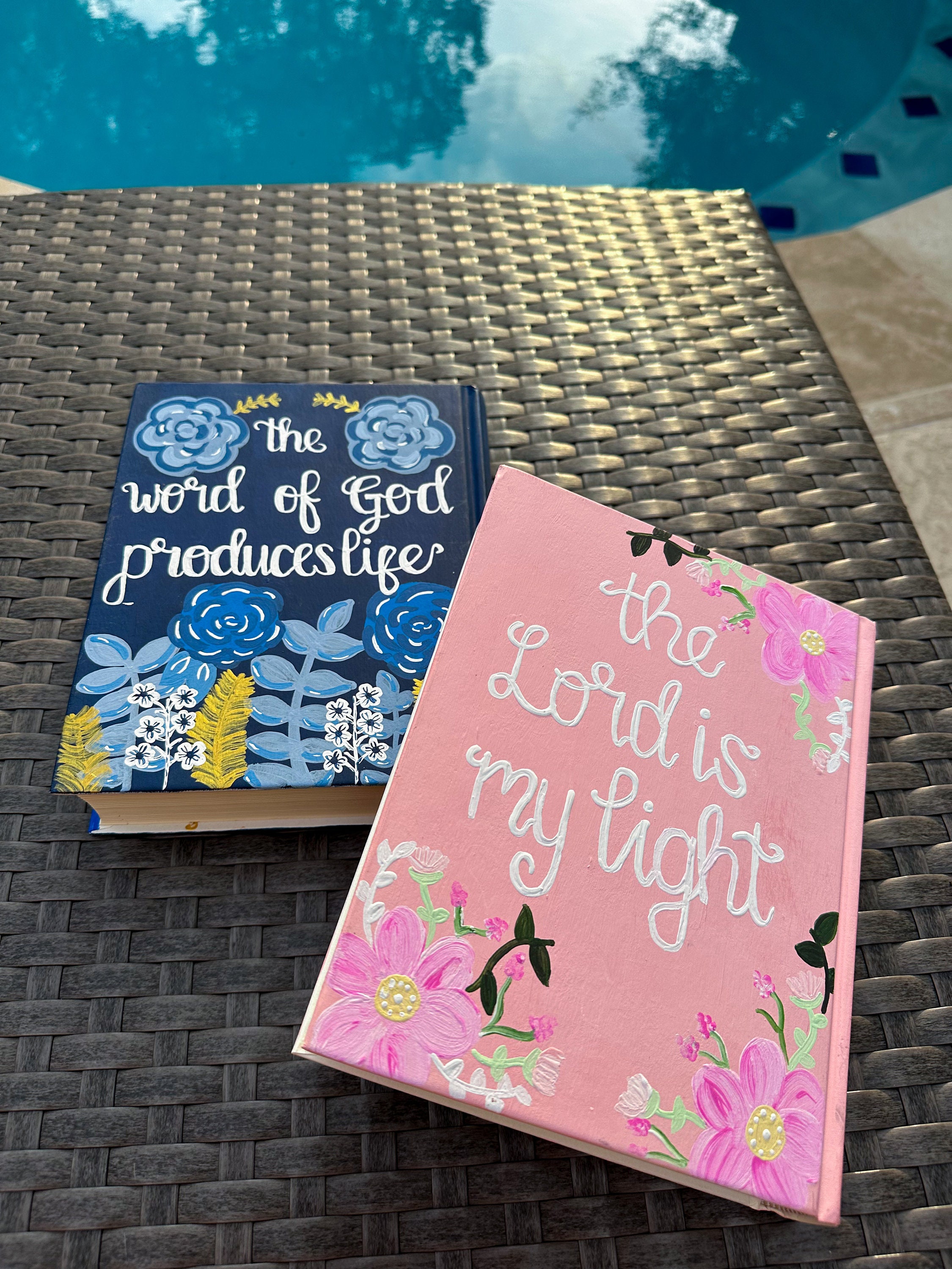 Custom Painted Bible - Etsy