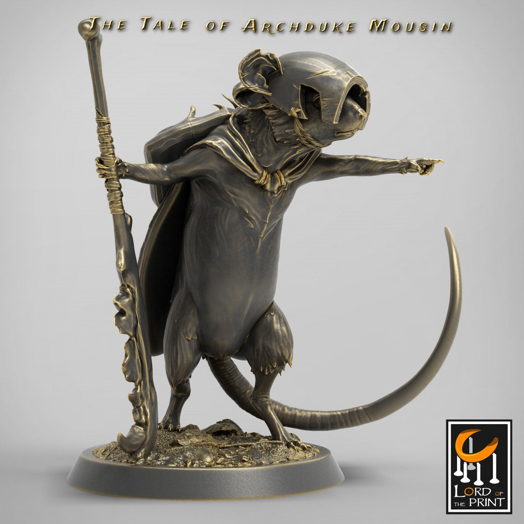 The Tale of Archduke Mousin Mouse Soldier Set - Etsy