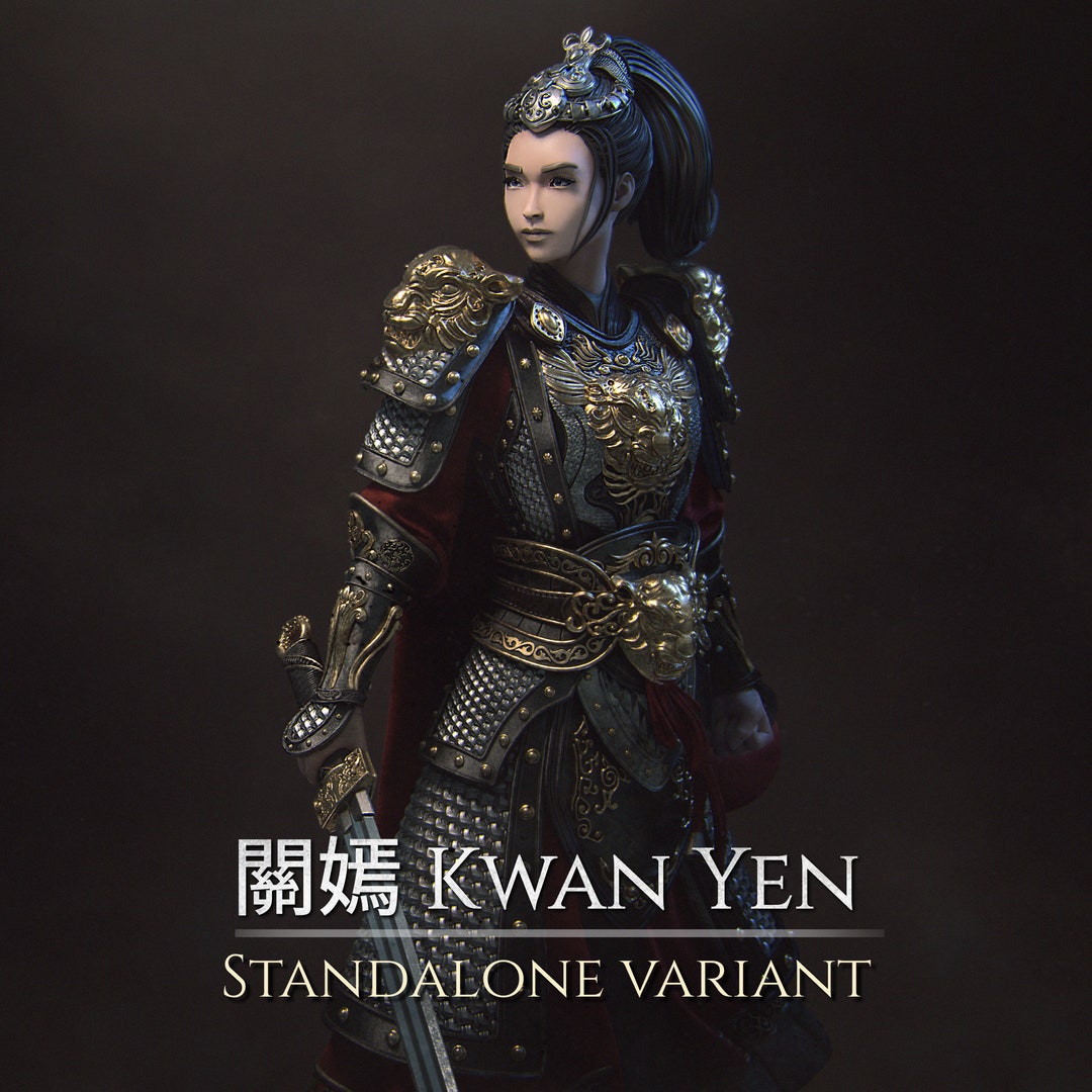 Kwan Yen Stand Alone Model Kit - Etsy