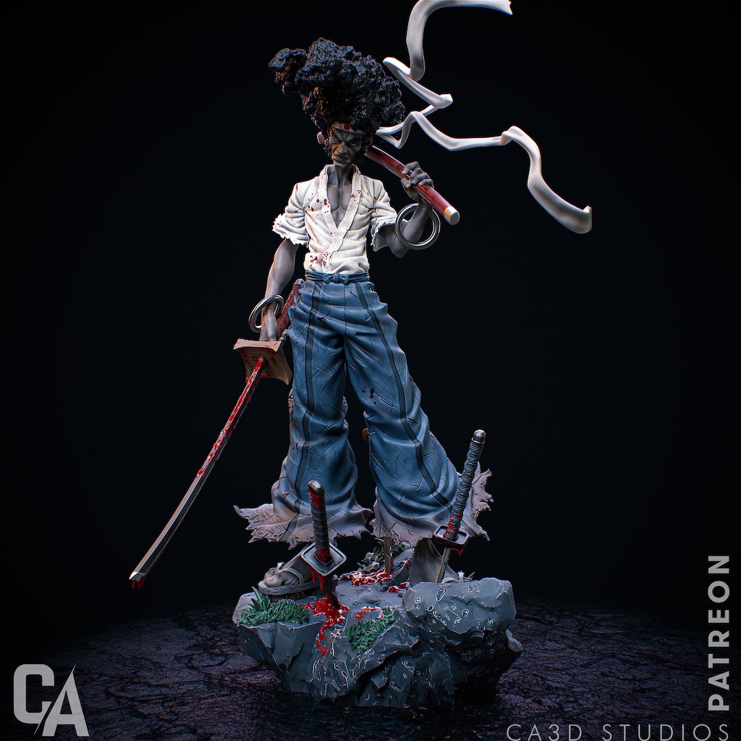 Afro Samurai Model Kit - Etsy