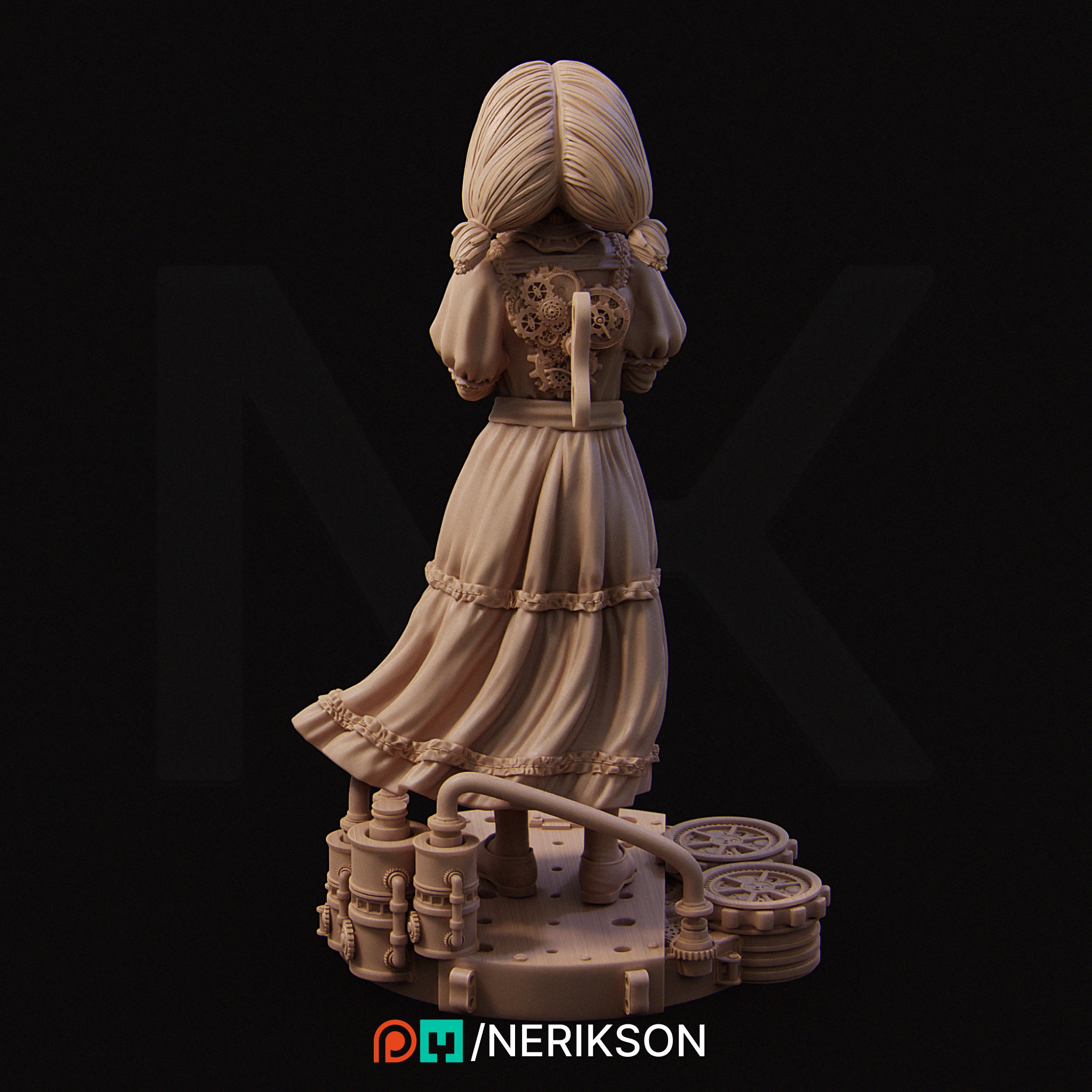 Little Robot Girl Model - Etsy