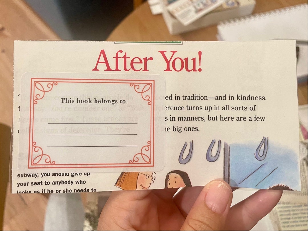 Posture Americangirl Library's Oops : the Manners Guide - Etsy