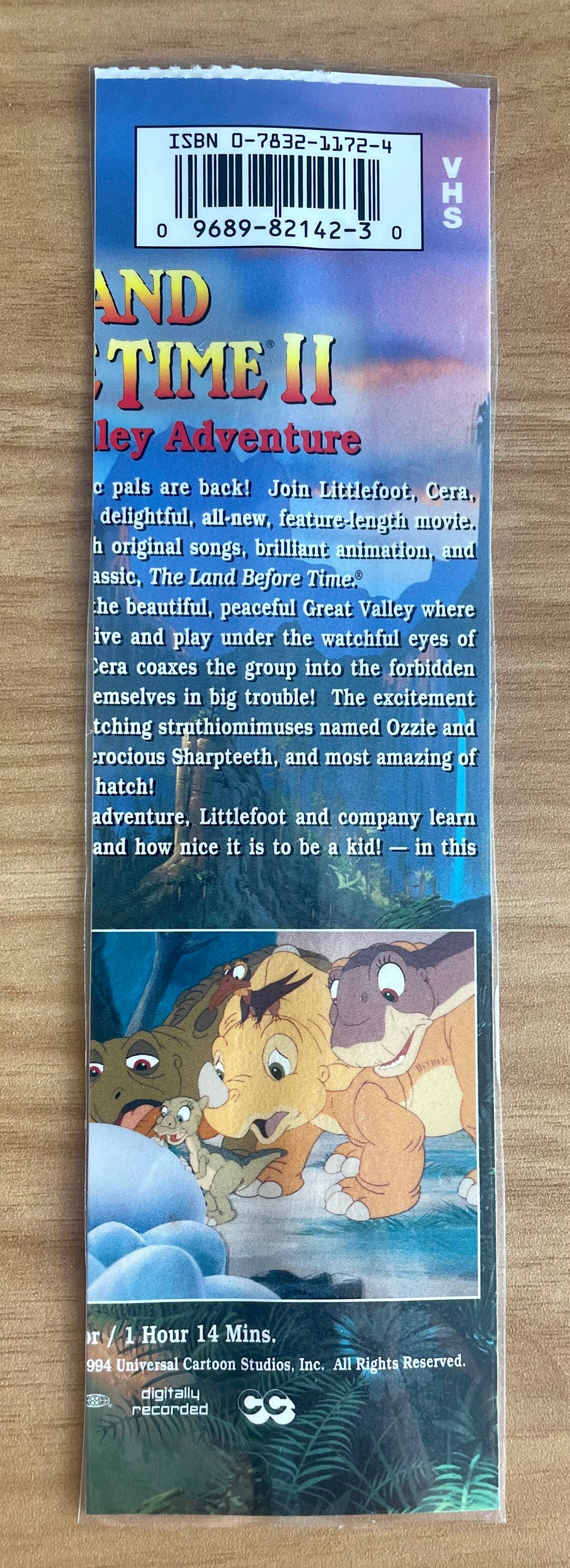 The Land Before Time II (VHS) Bookmark - Etsy